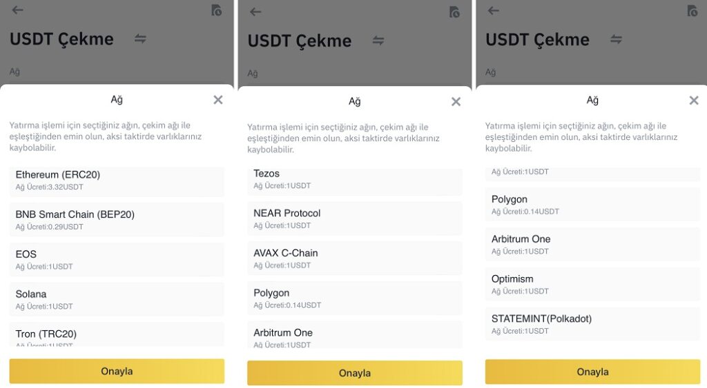 Binance TR'den Binance'e Para Aktarma Mobil - Coinbalina